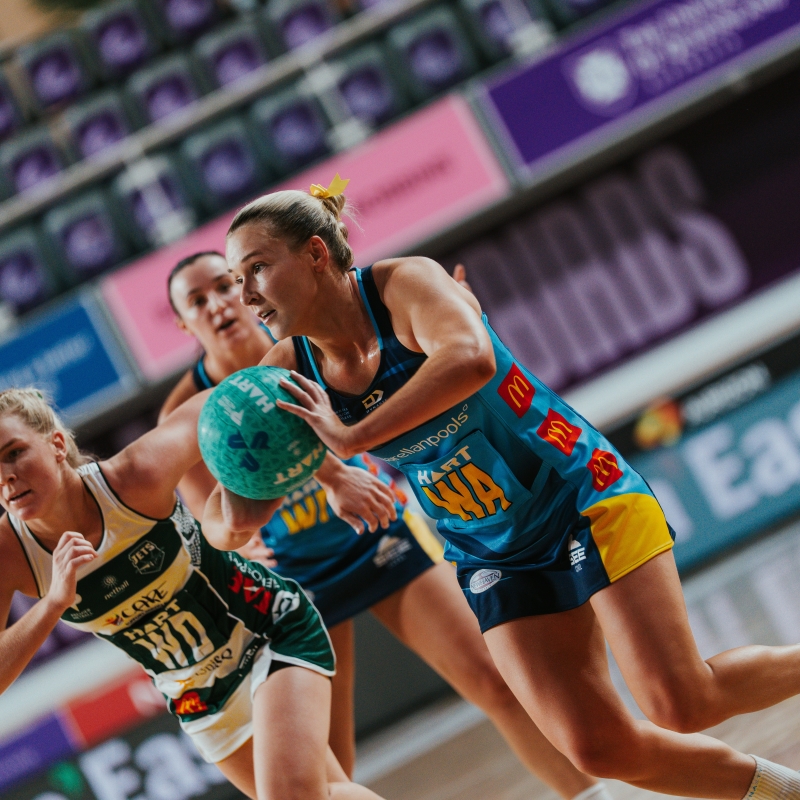 Titans strike to gain instant revenge on Jets in HPNL - Netball Queensland